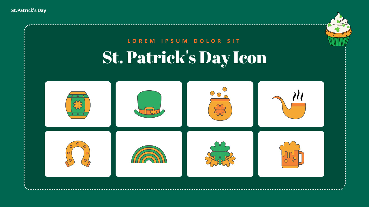 Saint Patrick's Day google slides design