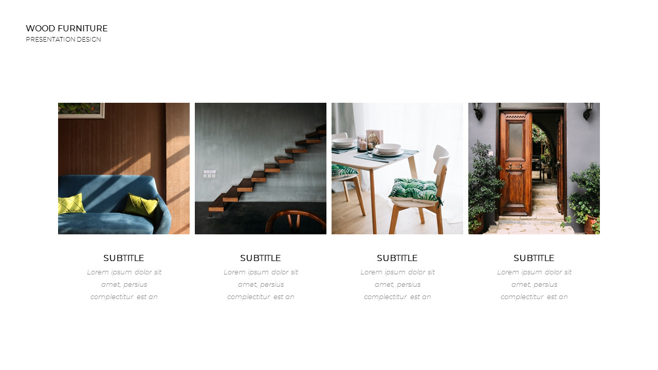Wood Furniture Google Slides Themes & Templates