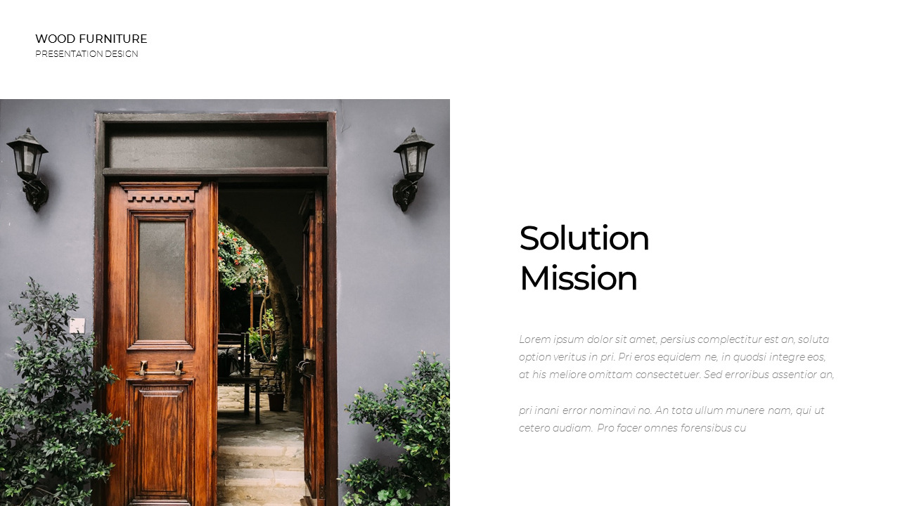 Wood Furniture Google Slides Themes & Templates