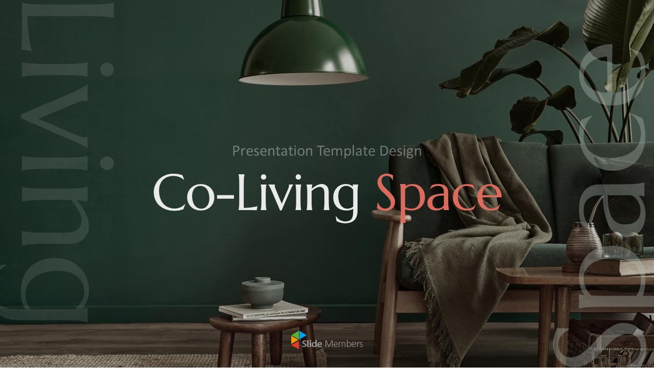 Co-Living Space google slides design