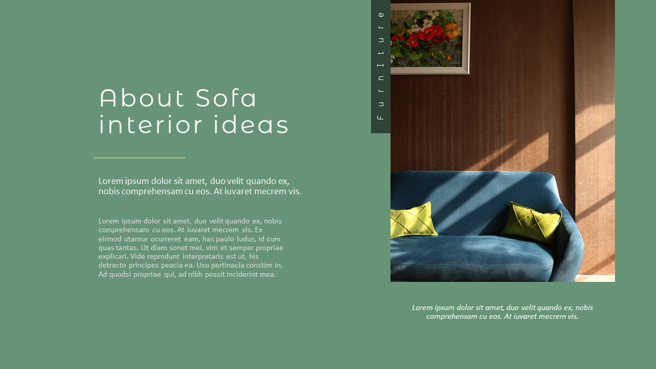 Home & Living Interior Google Slides to PowerPoint|Construction