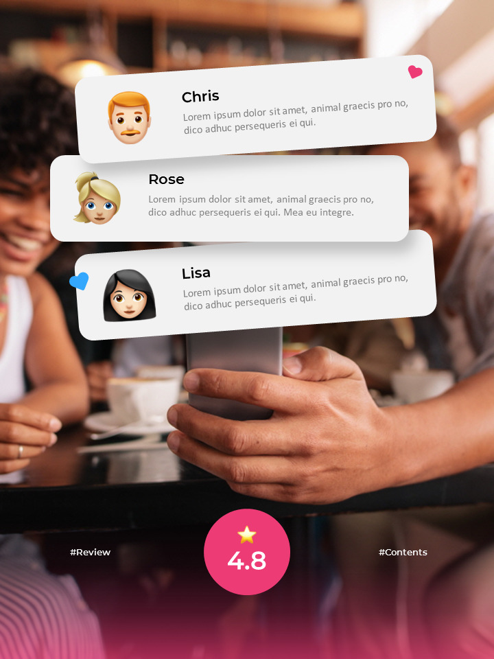 Influencer Marketing powerpoint design templates