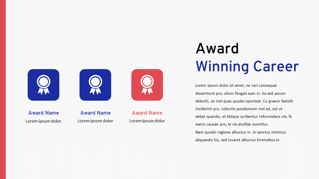 Self Introduction creative presentation templates
