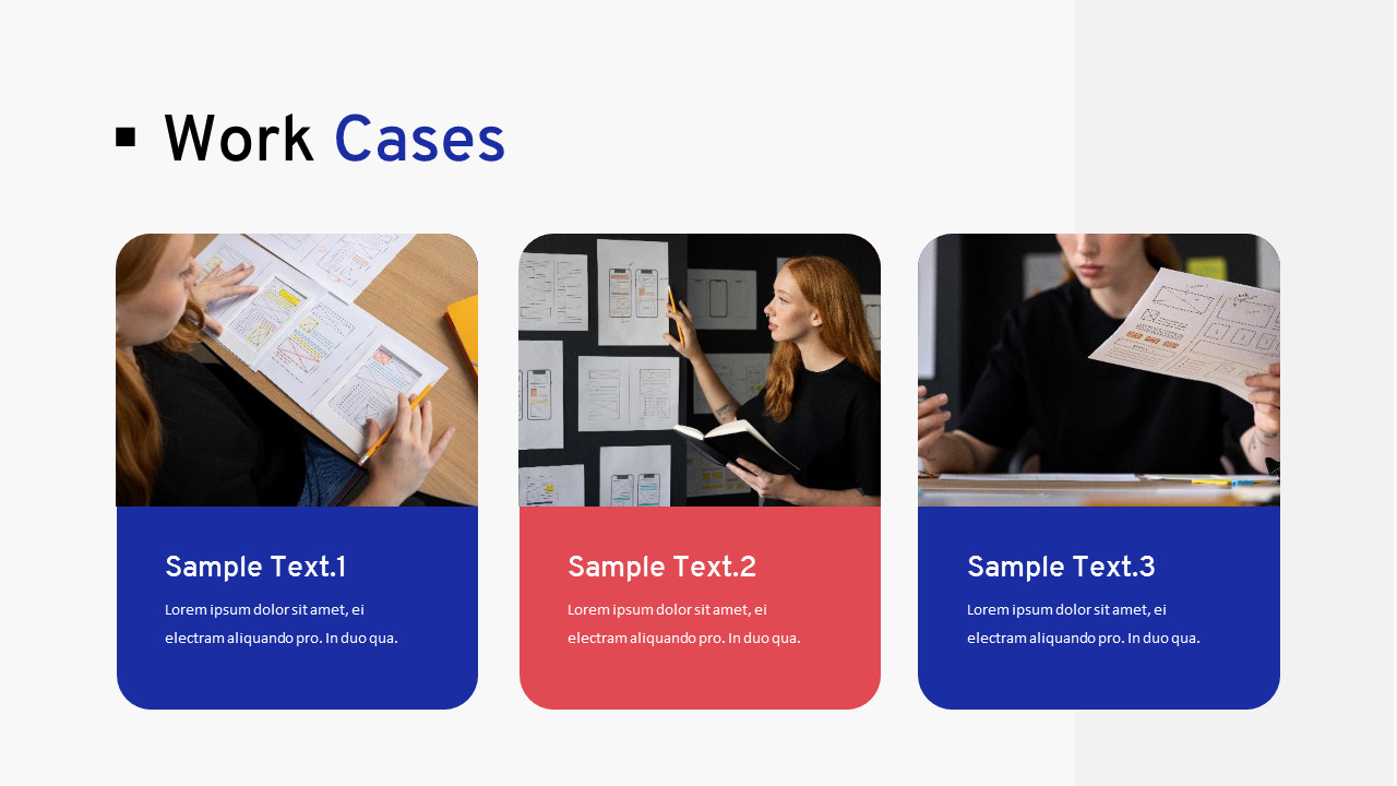 Self Introduction creative presentation templates
