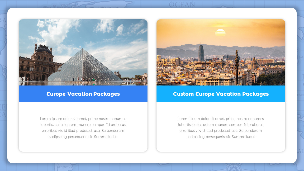 Travel Agency Introduction google slides powerpoint