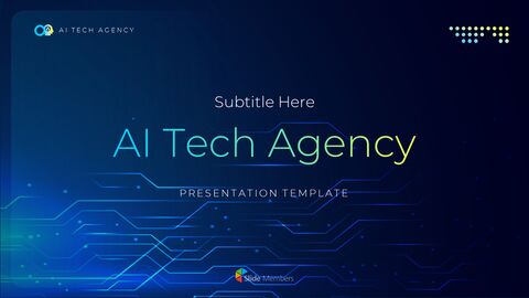 AI TECH Agency Business plan PPT Download