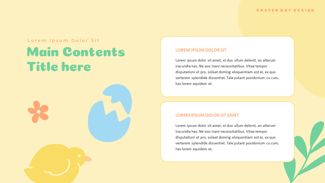 Easter Day PPT Format