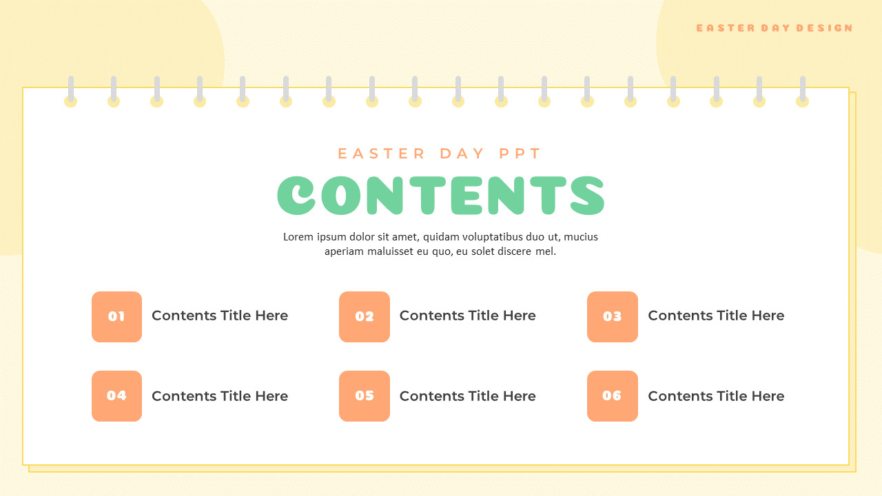 día de Pascua presentación profesional de diapositivas de google
