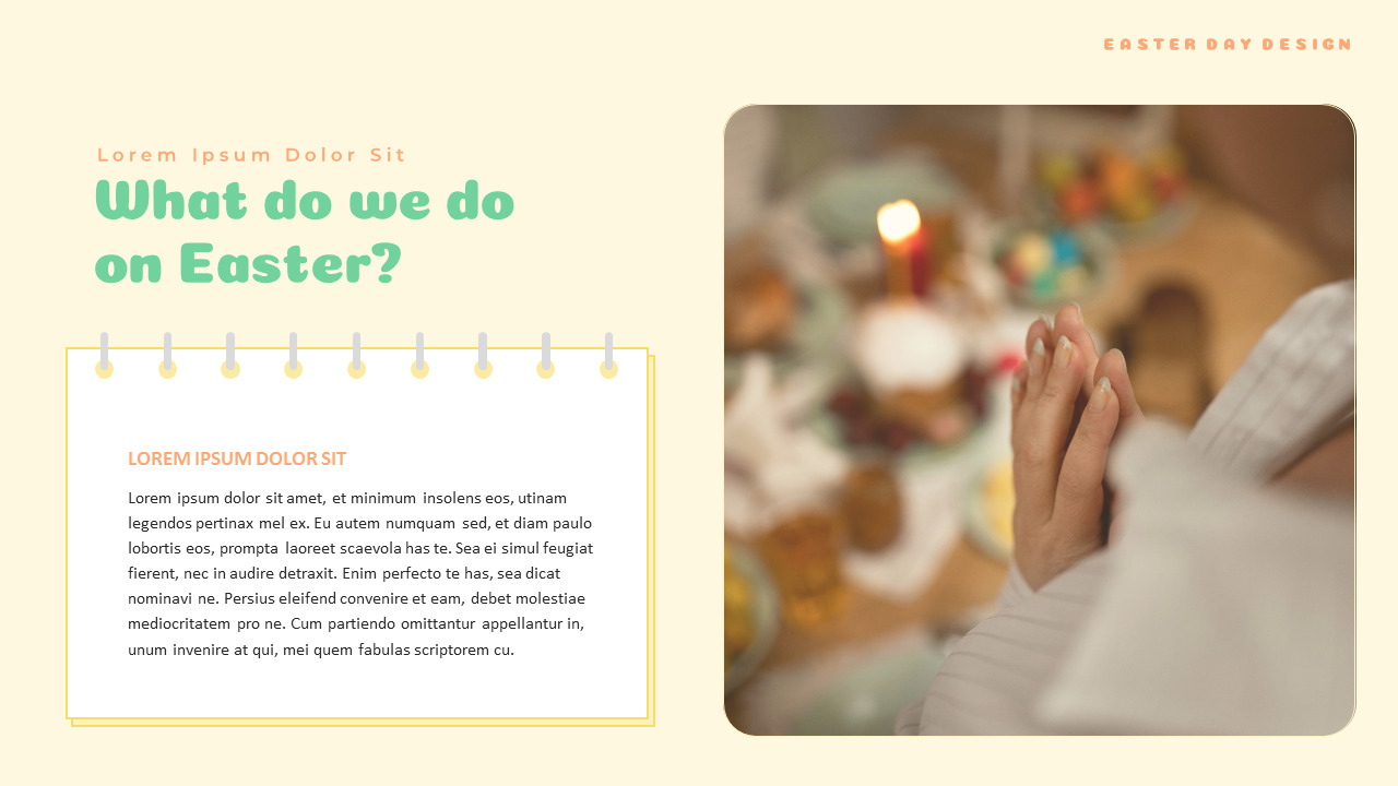 Easter Day professional google slides presentation