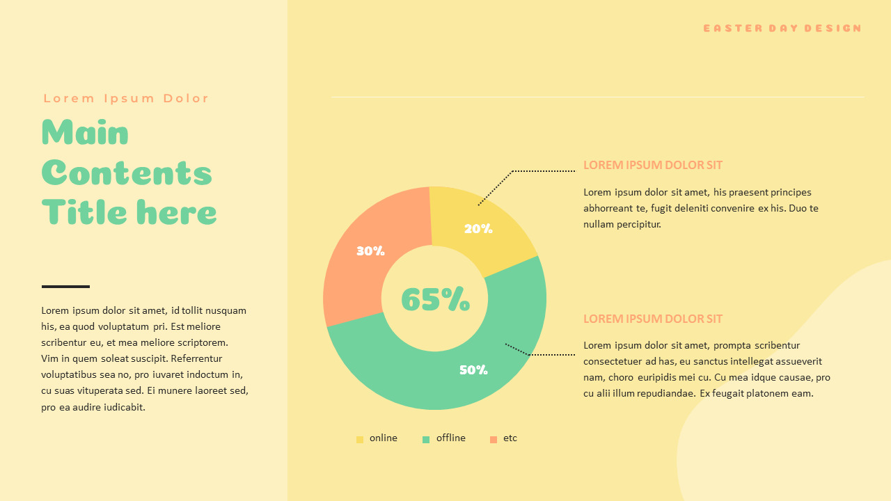Easter Day professional google slides presentation