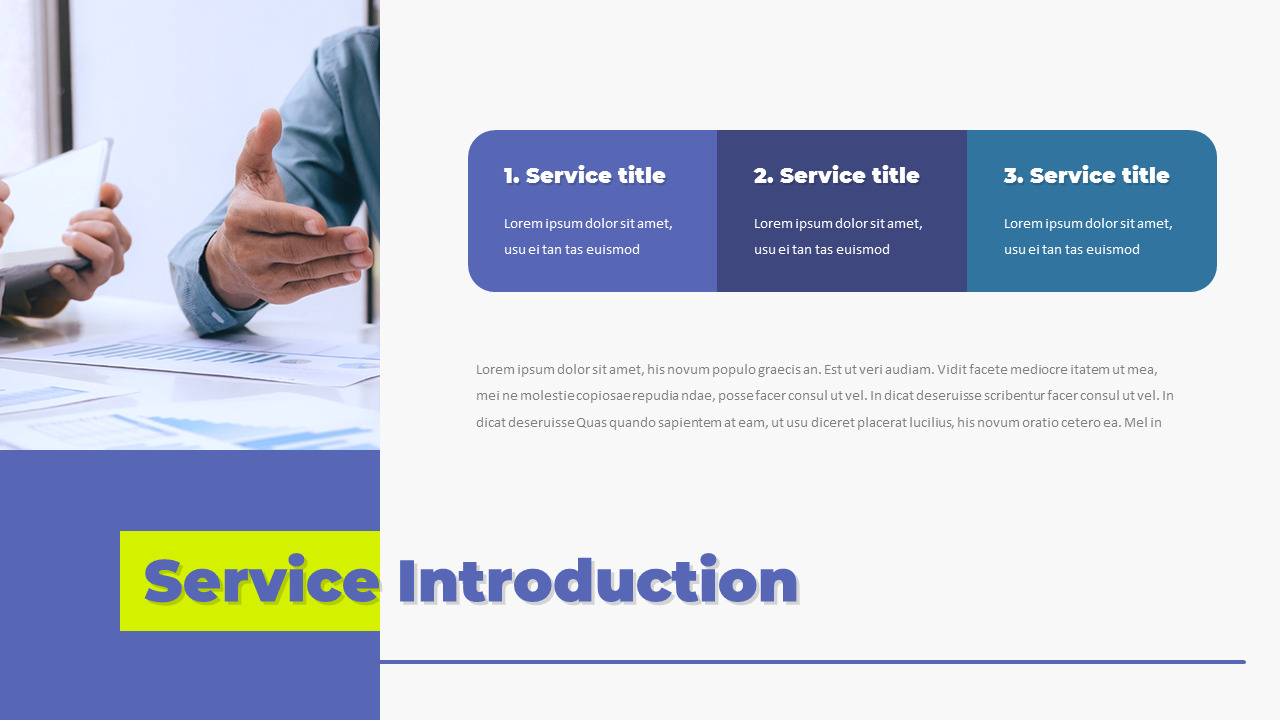 IT Service Providers presentation slide