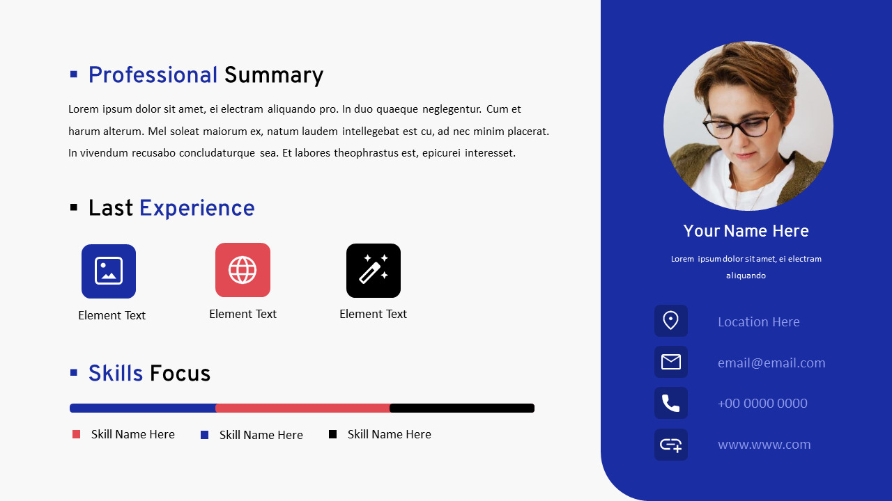 Self Introduction google google slides template