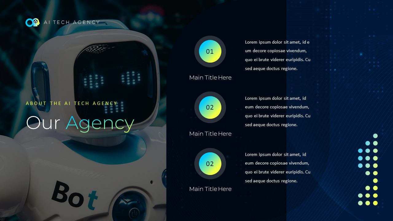 AI TECH Agency Business plan PPT Download