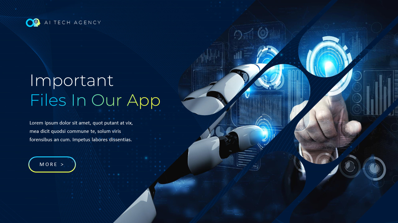 AI TECH Agency Business plan PPT Download