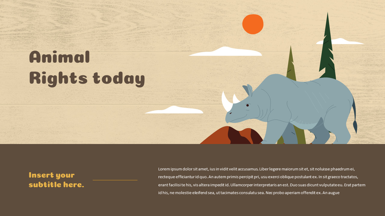 Animal Rights Movement team introduction presentation ppt