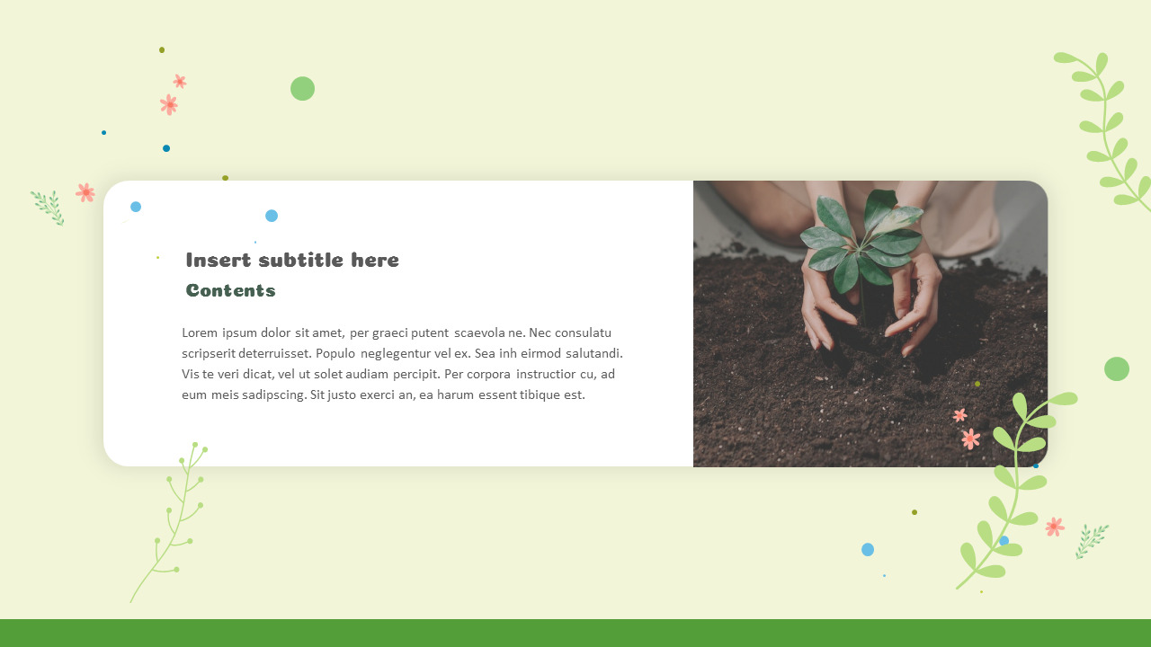 Earth day google google slides template