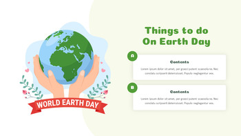 Earth day google google slides template