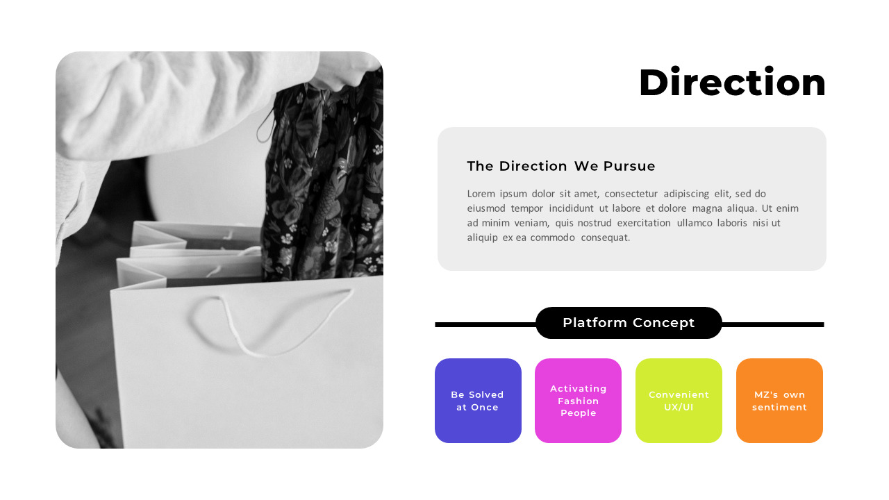 Mobile Service Proposal (Shopping App) Theme PT Templates