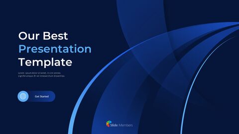 Our Best Business Presentation slide powerpoint