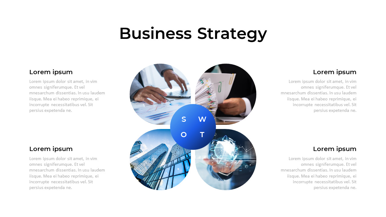 Our Best Business Presentation slide powerpoint