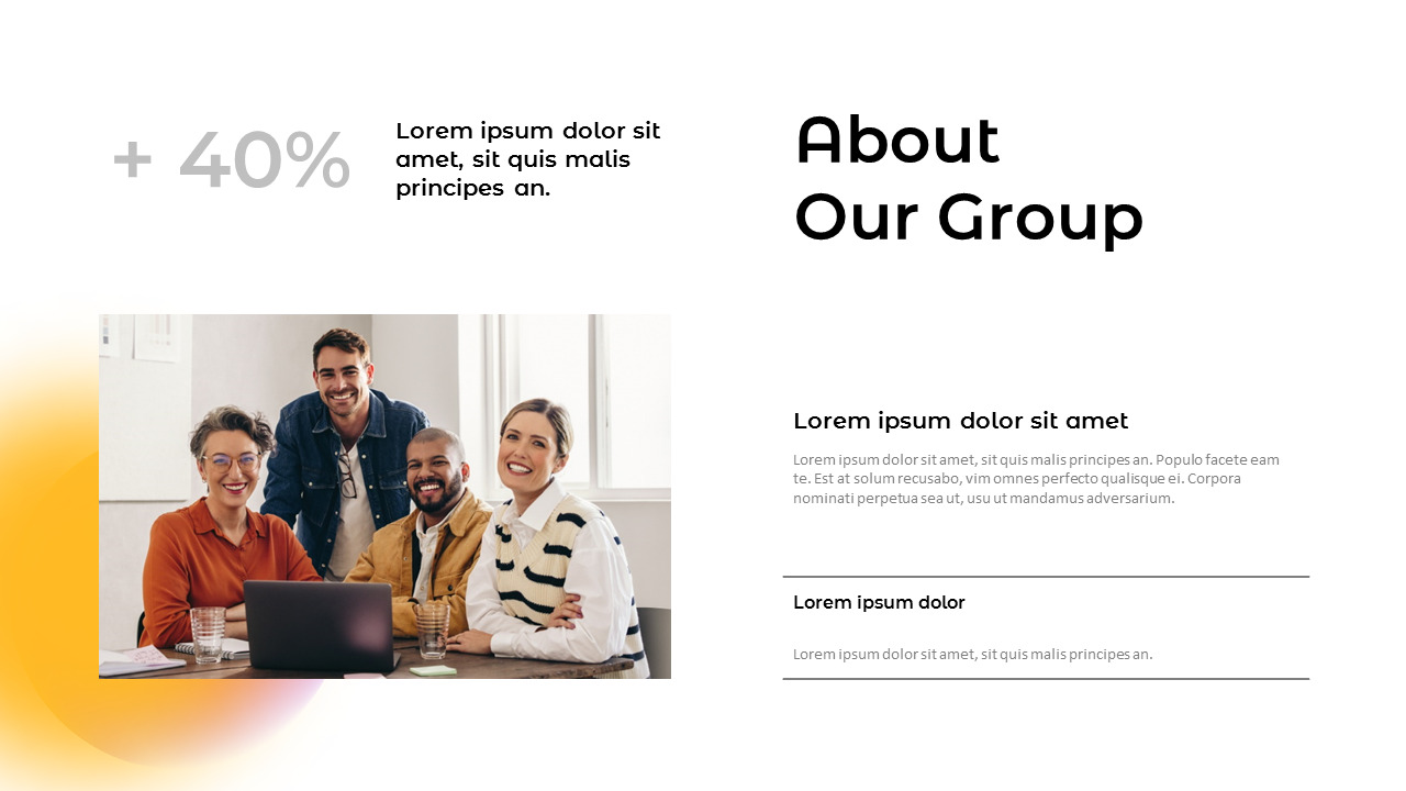 Abstract Gradient Design Business Proposal startup pitch deck ppt