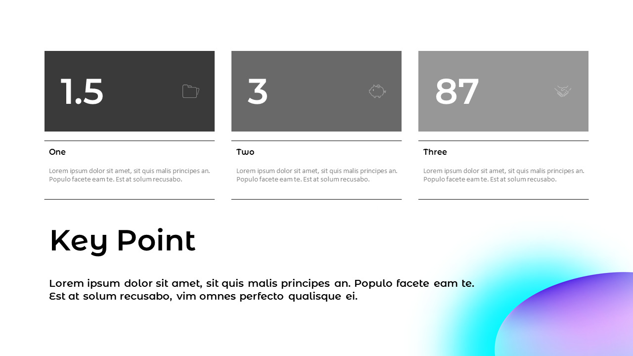 Abstract Gradient Design Business Proposal startup pitch deck ppt