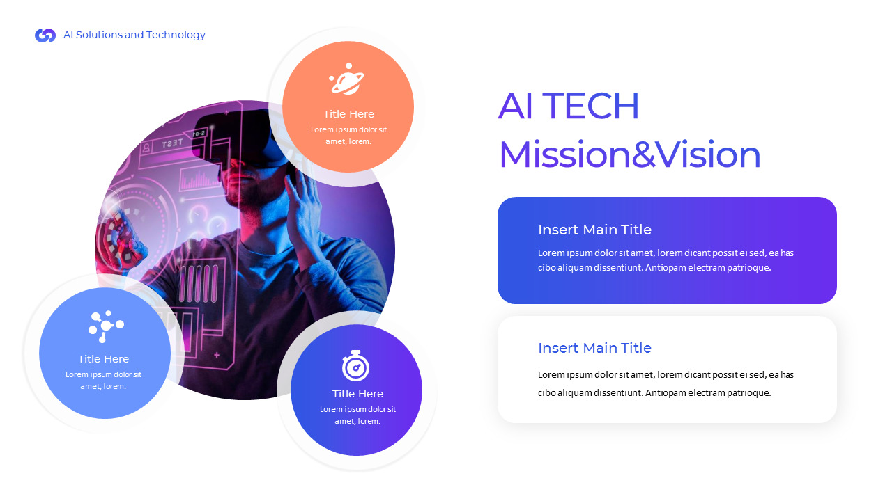 AI Solutions and Technology Google Slides Themes