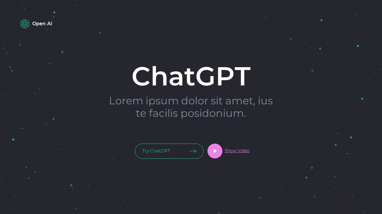 Chat GPT Open AI Presentation Animated Slides