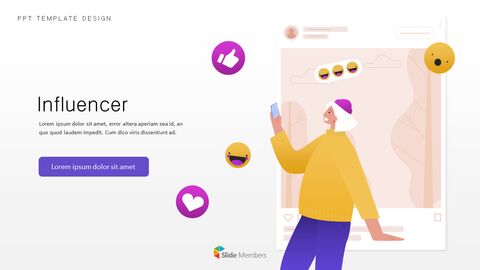 Influencer Google Presentation Slides