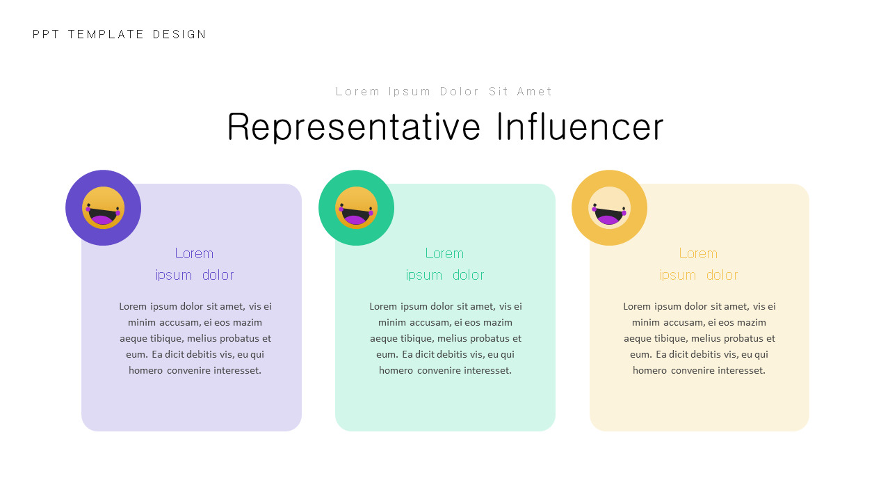 Influencer Google Presentation Slides