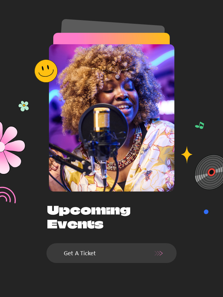 Music Festival template google slides business