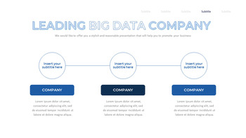 Smart Big Data Pitch Deck PowerPoint Template – Cyan Analytics Deck