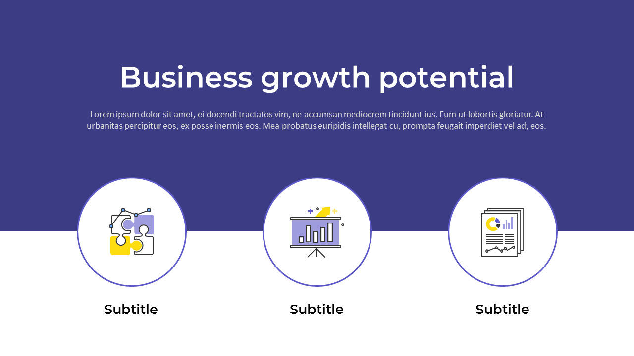 Business Idea Simple Slides Templates