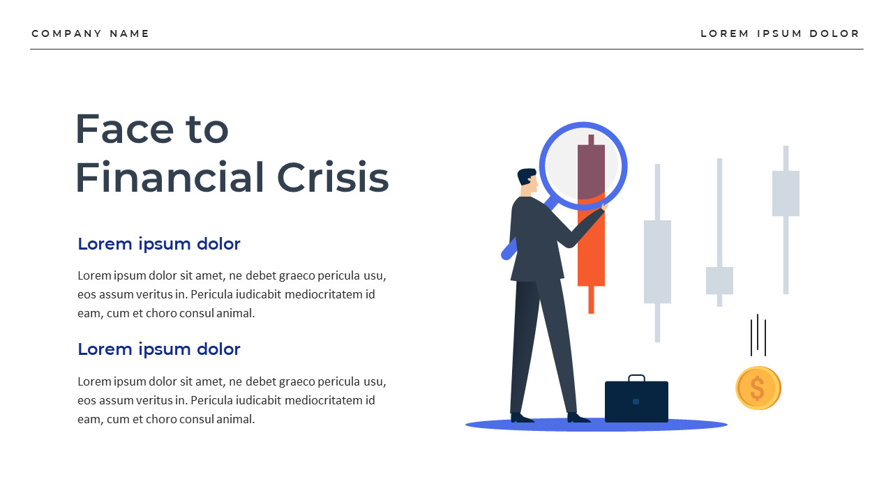 Financial Crisis Business PowerPoint Templates