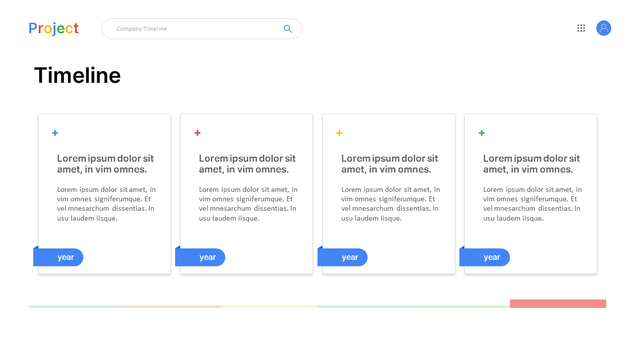 Google Design Concept Project Product Pitch Presentation Template