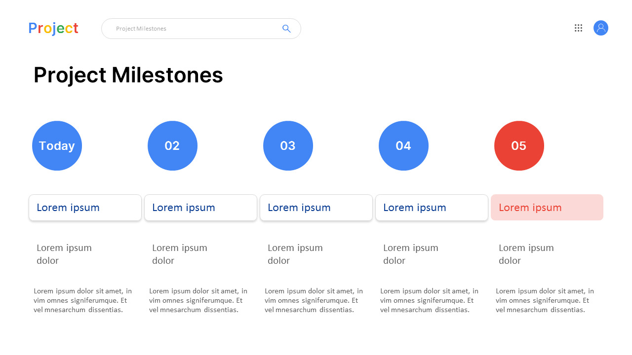 Google Design Concept Project Product Pitch Presentation Template