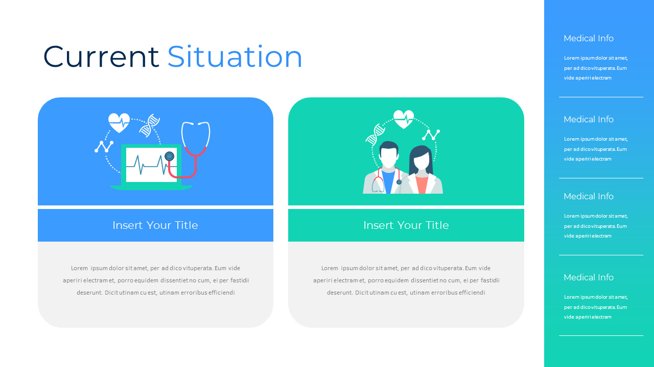 Medical Center company profile ppt template