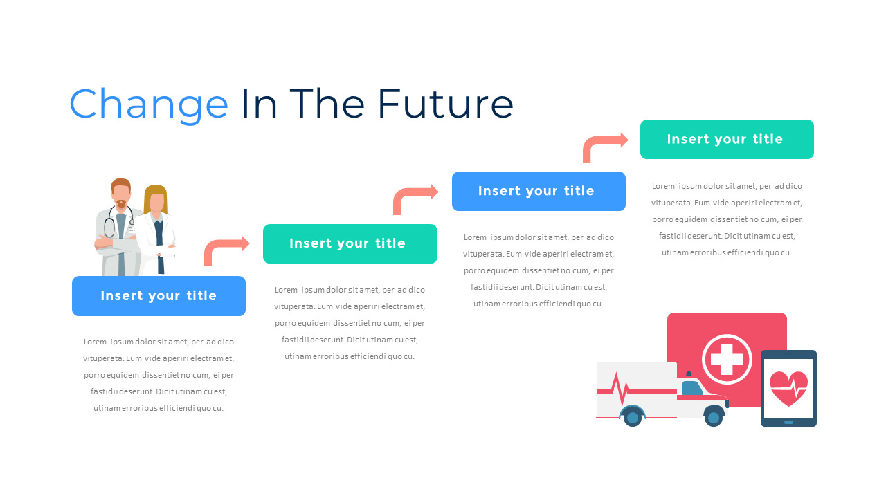 Medical Center company profile ppt template