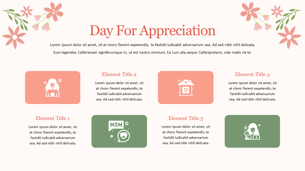 Mother’s Day elegant powerpoint templates
