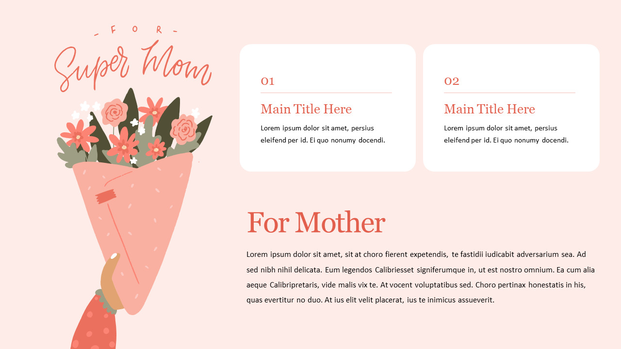 Mother’s Day elegant powerpoint templates