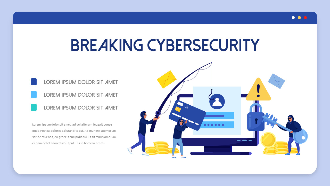 Cybercrime Product Pitch Presentation Template