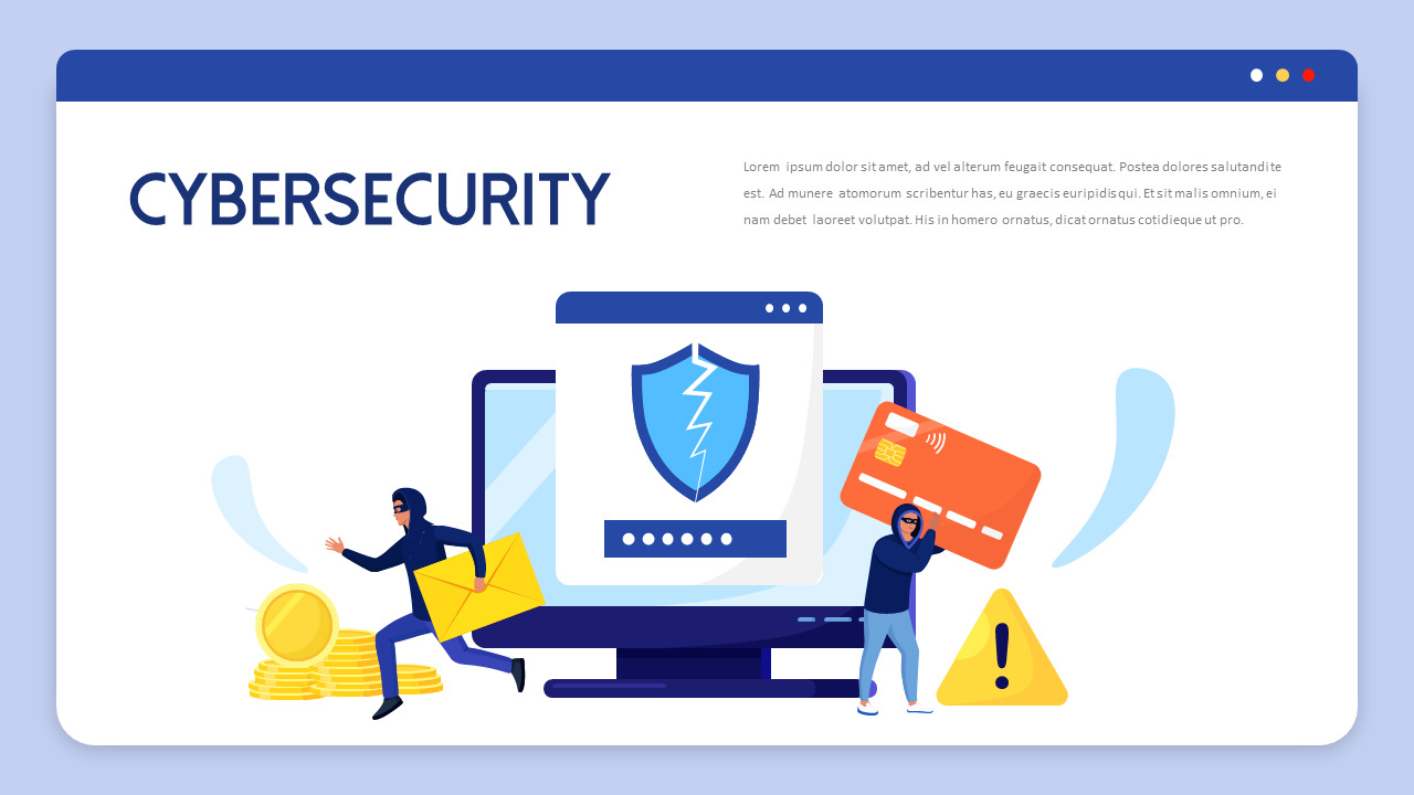 Cybercrime Product Pitch Presentation Template