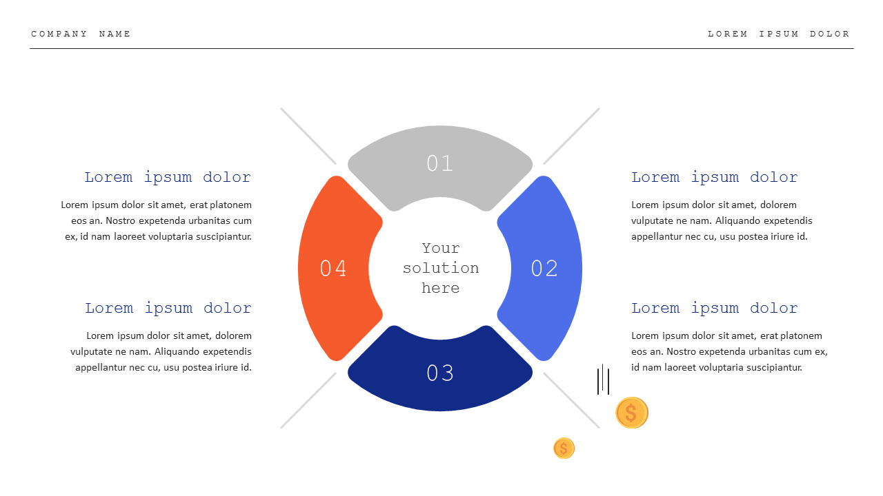 Financial Crisis Google Slides Template Diagrams Design