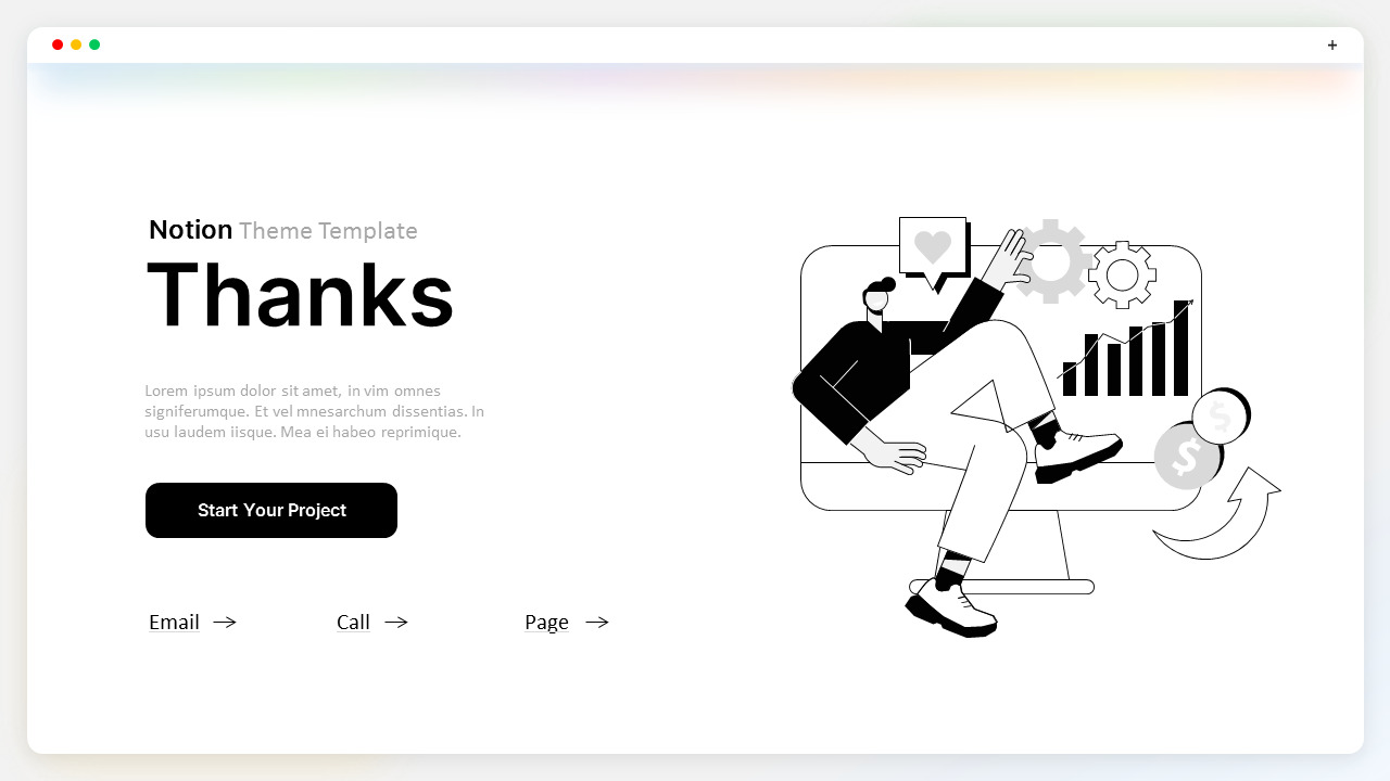 Project Notion Theme Google Slides to PowerPoint