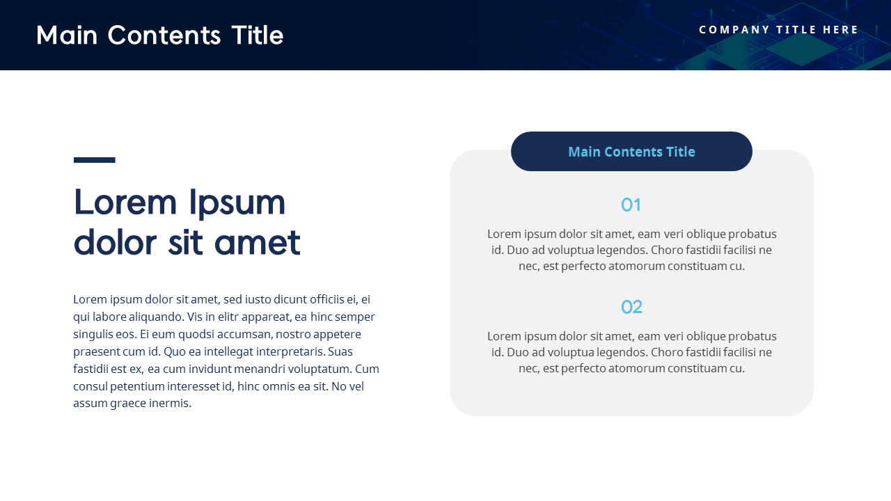 Semiconductor Technology animated powerpoint slides