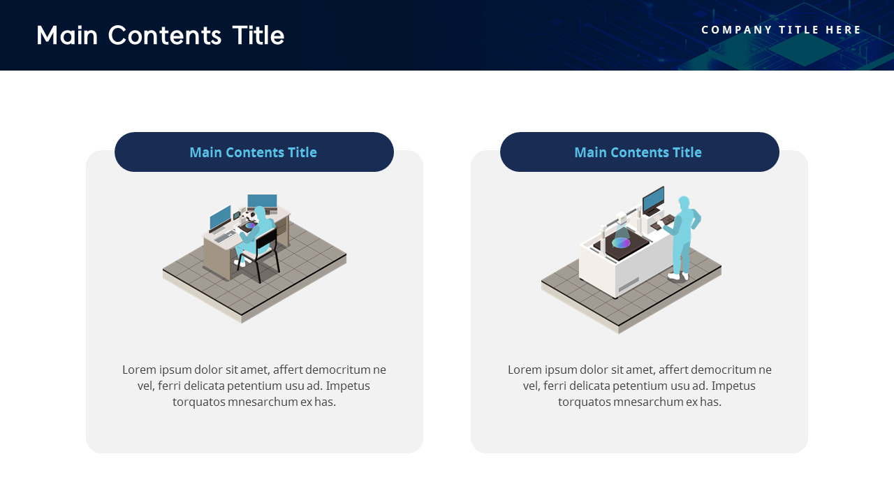 Semiconductor Technology animated powerpoint slides