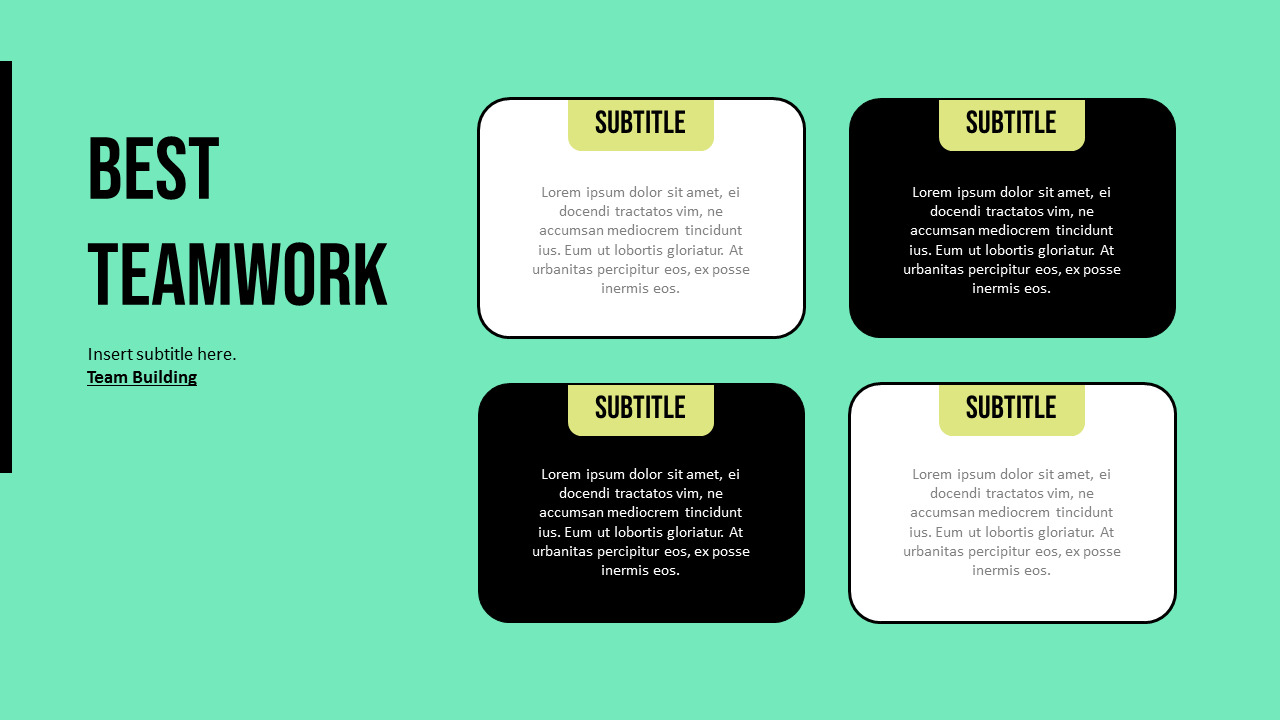 Team Building download ppt for presentation