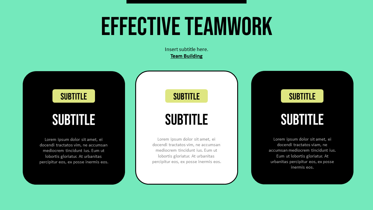 Team Building download ppt for presentation