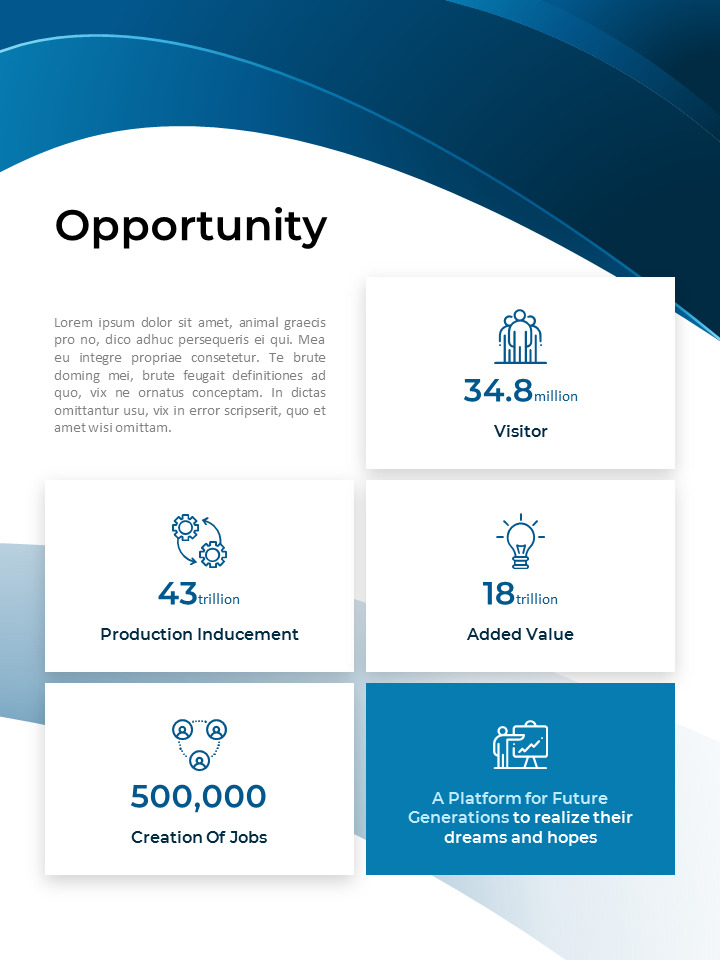 World EXPO 2030 BUSAN, KOREA presentation slide design