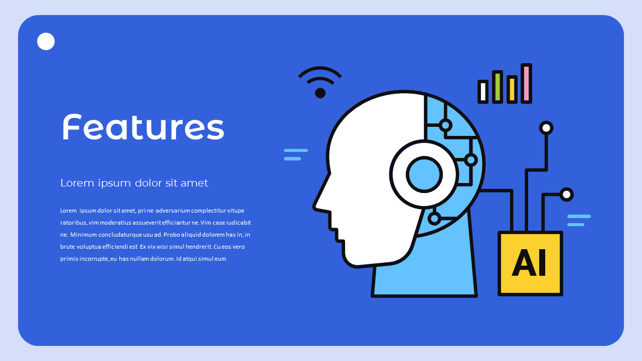 Ai Chatbot Service Good Google Slides Template